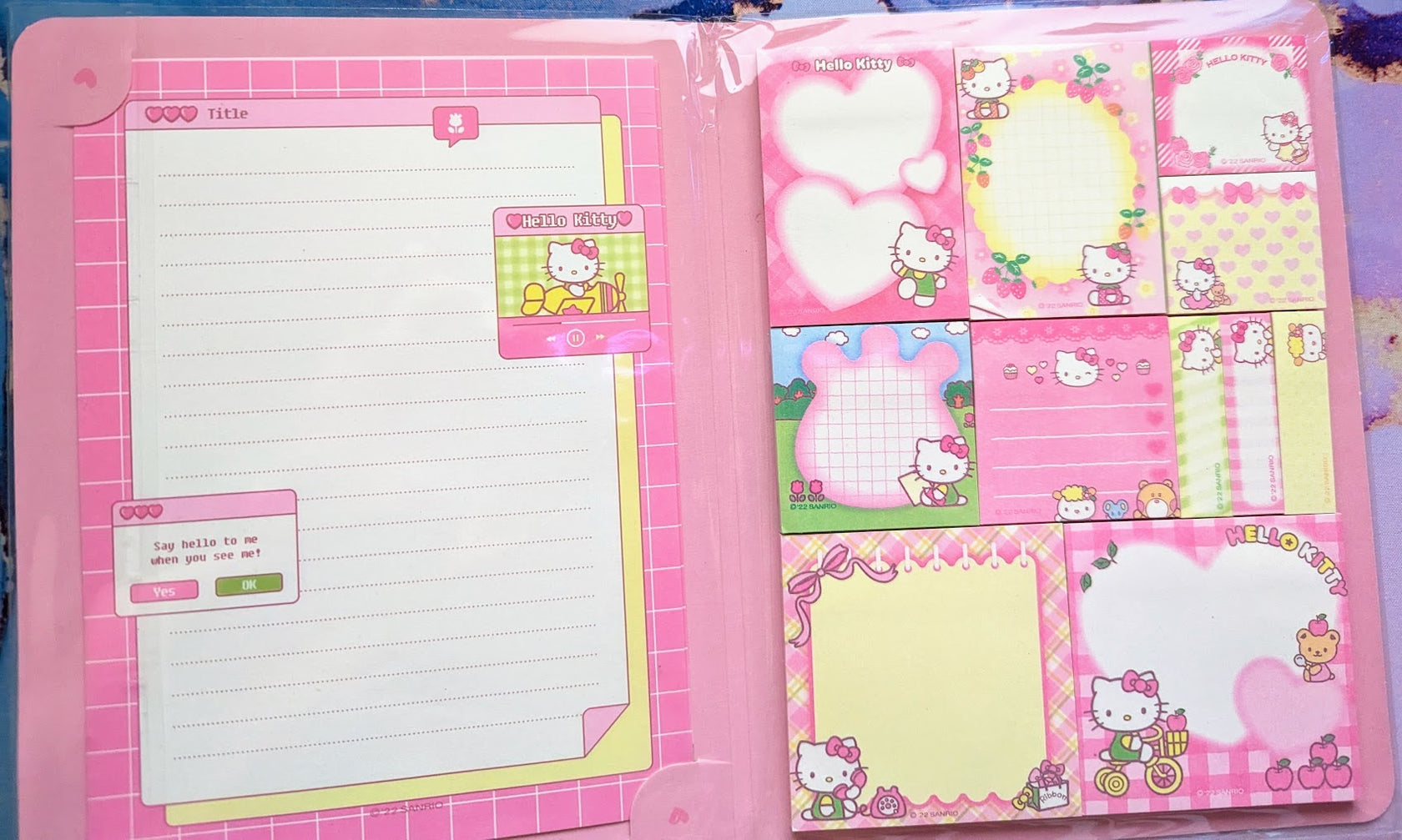 Hello Kitty Stationery Haul – Starlight Glitter Notes