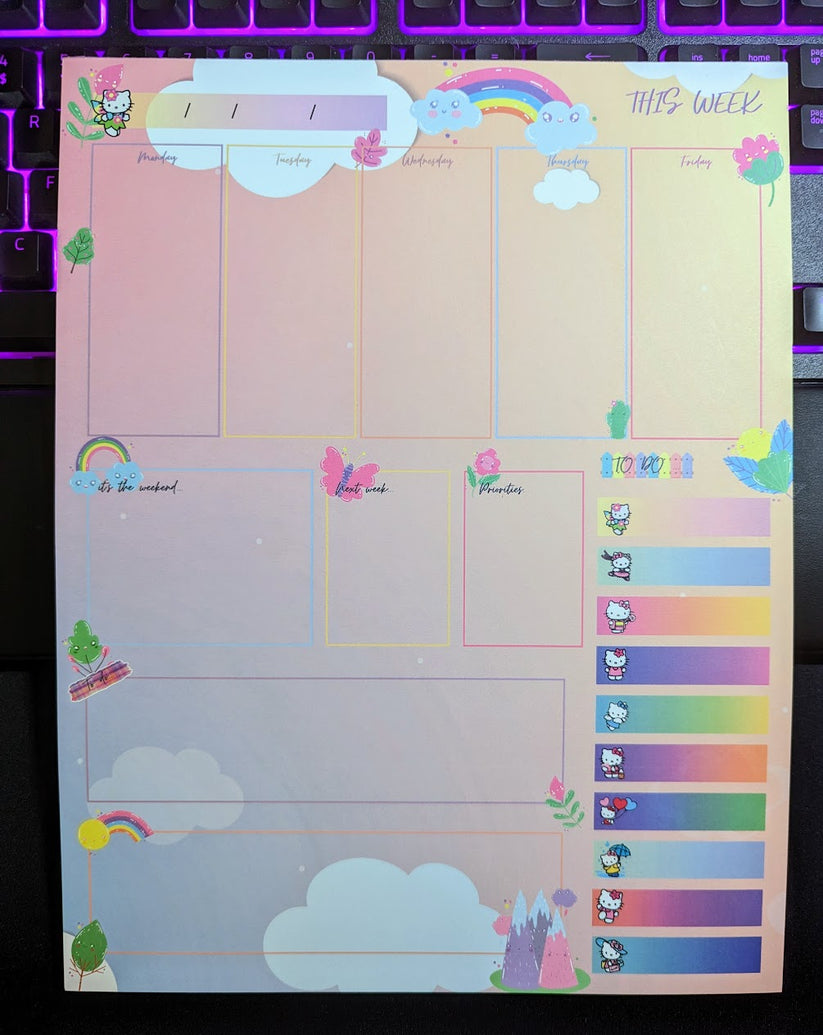 Kawaii Stationery Sets - Sanrio – Starlight Glitter Notes