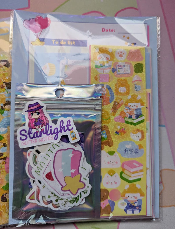 Kawaii Stationery Grab Bags! – Starlight Glitter Notes